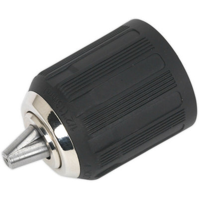 13mm Keyless Drill Chuck - Single Sleeve - 1/2" x 20 UNF Thread - Quick ...