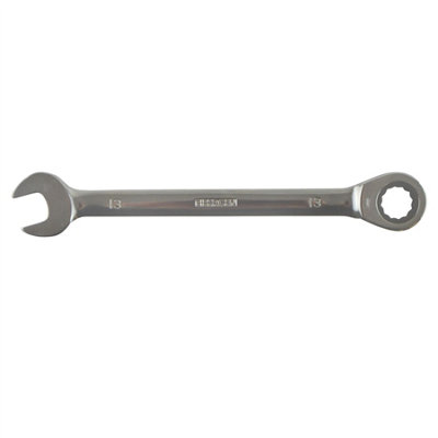 13mm Metric Ratchet Combination Spanner Wrench 72 teeth SPN30 | DIY at B&Q
