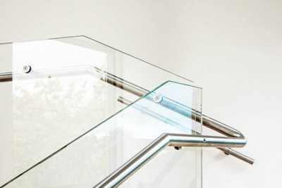 13mm Toughened Laminated Glass Balustrade Panels 800mm X 1000mm
