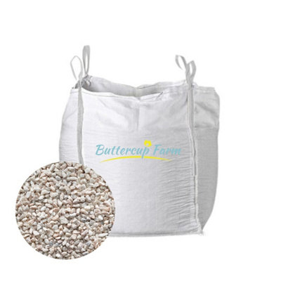 14-20mm Rose Colour Gravel - Premium Aggregate Bulk Bag - 850 kilos