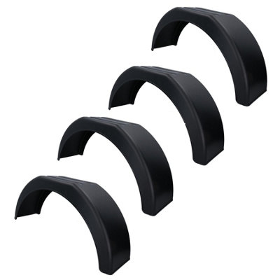 14 Inch Plastic Trailer Mudguard Wheel Arch Wing Fender 790 x 220 x ...