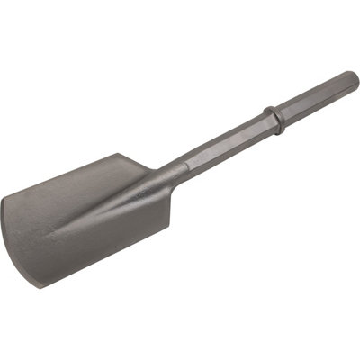 140 x 570mm Clay Breaker Spade Bit - 1 & 1/4" Hex Shank - Impact ...
