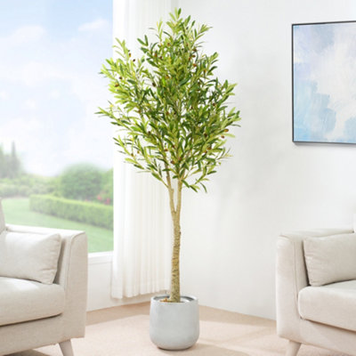 140CM ARTIFICIAL OLIVE TREE with Lifelike Olive Leaves