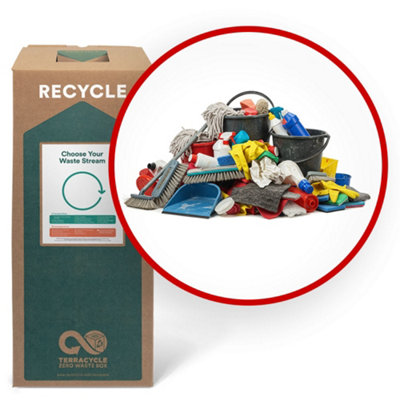 140L Recycling Box Cloths Floor and Scouring Pads Eco Friendly Waste ...