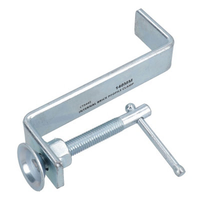 140mm / 5.5in Internal Brick Profile Clamp Fastener Holder Wall Clamps ...