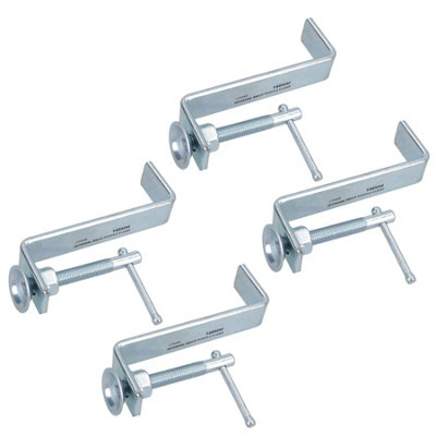 140mm / 5.5in Internal Brick Profile Clamp Fastener Holder Wall Clamps ...