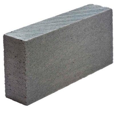 140mm Celcon H+H Standard Grade Plain Face 3.6N Block (x50 Blocks ...