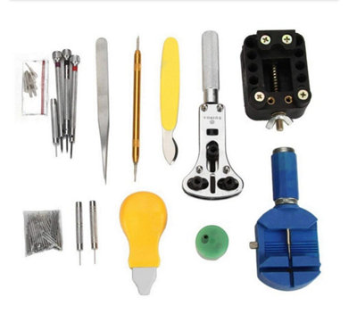 144Pcs Watch Repair Back Case Pin Link Spring Strap Remover Opener Tool ...