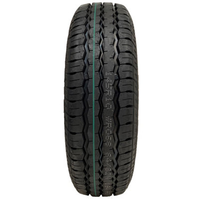 145R10 Trailer Tyres & Wheels 4x100mm PCD 84/82N Load Capacity 500kg ...