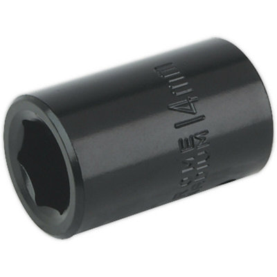 14mm Chrome-Vanadium Forged Impact Socket for 1/2 Inch Drive - Durable ...