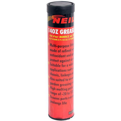 14oz Grease Cartridge For 400cc or 500cc Grease Guns (Neilsen CT5090 ...