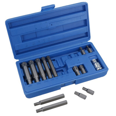 14pc Professional Ribe Bit Set by Us-Pro AT757