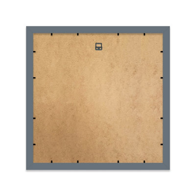 14x14" Grey Picture Frame - 14x14" Square Frame with 13x13" Mount for ...