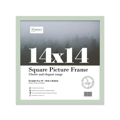 14x14 Mint Green Picture Frame (35.6 x 35.6cm) Poster, Photo, Artwork ...