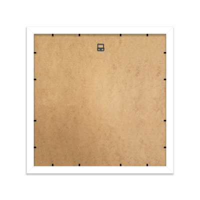 14x14" White Picture Frame - 14x14" Square Frame with 10x10" Mount for ...