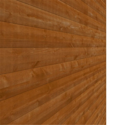 14x8 (4.27m x 2.44m) Wooden Log Lap APEX Workshop With 12mm T&G Floor ...