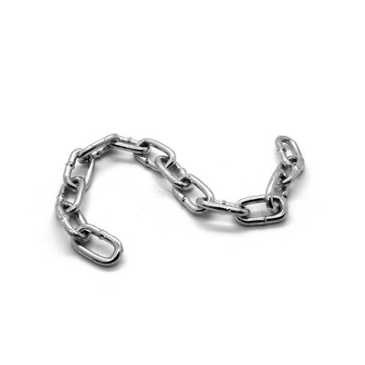 15 metres of 4 mm Strong Hot Dipped Galvanized Heavy Duty Steel Chain