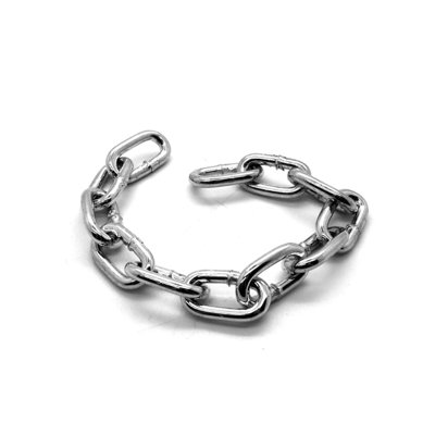 15 metres of 5 mm Strong Hot Dipped Galvanized Heavy Duty Steel Chain