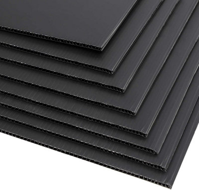 15-PACK CORREX PROTECTION BOARD BLACK 2.4M X 1.2M X 2MM