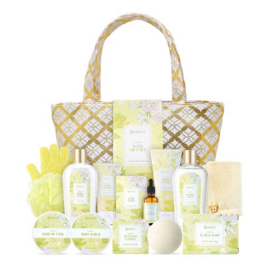 15 pcs Vanilla-Scented Spa Bath Gift Set