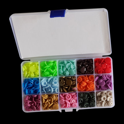 15 Slot Small Plastic Storage Box, Adjustable Divider Box