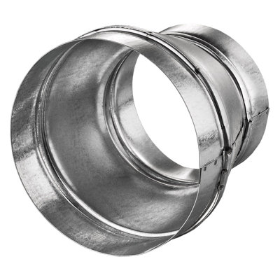 150-100mm Metal Duct Reducer Round Reducer Duct Fitting Pipe Increaser ...