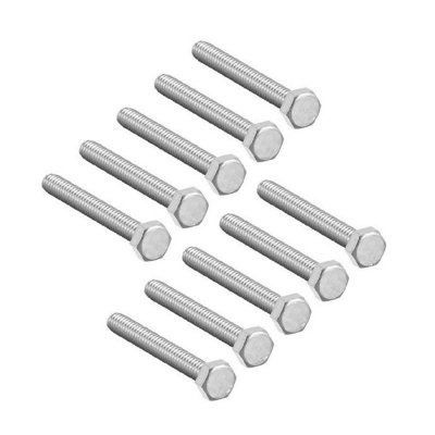 150 x Assorted Set Screw Bolts M5 High Tensile, 5mm Fully Threaded, Hex ...