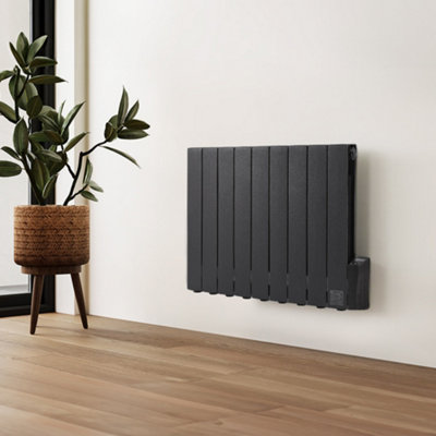 1500W Electric Oil Filled Radiator Space Heater with 3 Heat Settings ...