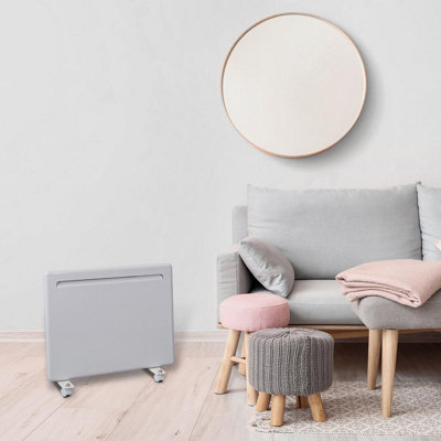 1500W Floor or Wall Mounted Electric Panel Radiator - Home or Office ...