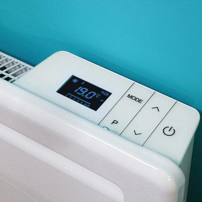 1500W Floor or Wall Mounted Electric Panel Radiator - Home or Office ...