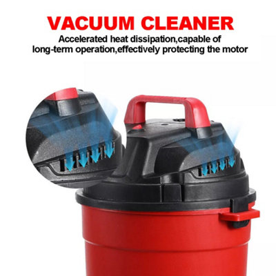 1500W Vacuum Cleaner Wet and Dry Bagless 15L Cylinder Powerful Compact ...