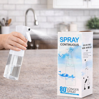 150ml Mist Spray Bottle Continuous Fine Water Sprayer for Hair Plants ...