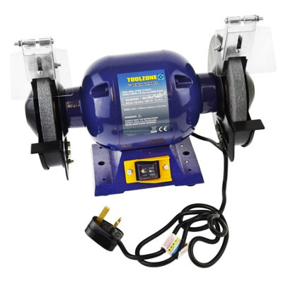 150mm 6 inch 370W Bench Grinder Electric Twin Wheel Metal Grinding ...