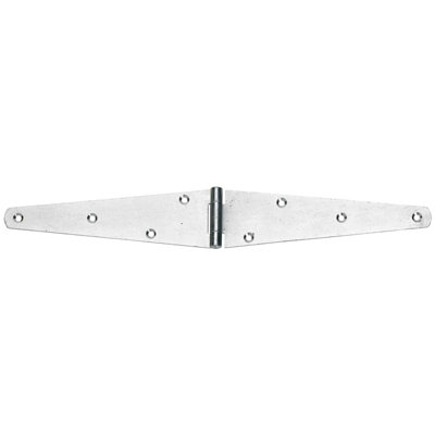150mm 6" No.124L Light Straight Strap Hinges - PREPACKED