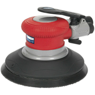 150mm AIR Random Orbital Palm Sander - 1/4" BSP - Variable Speed Hook ...