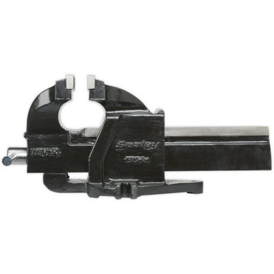 150mm Bench Mountable Mechanics Vice - 205mm Jaw Opening - Fixed Base