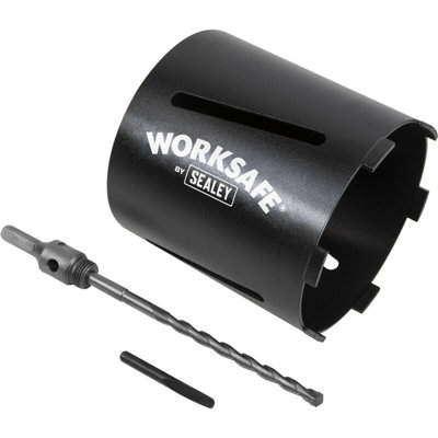 150mm Dry Diamond Core Drill Hole Saw with Hex Drive Adaptor