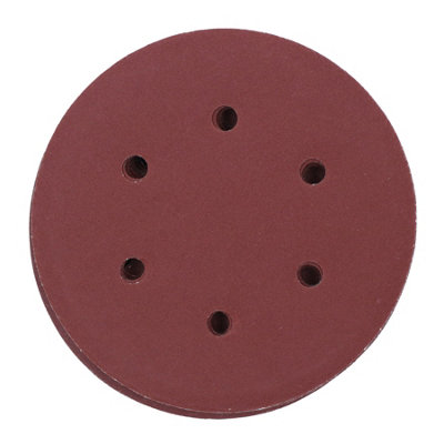 150mm Mixed Grit Hook And Loop Sanding Discs For DA Orbital Sanders 500pk