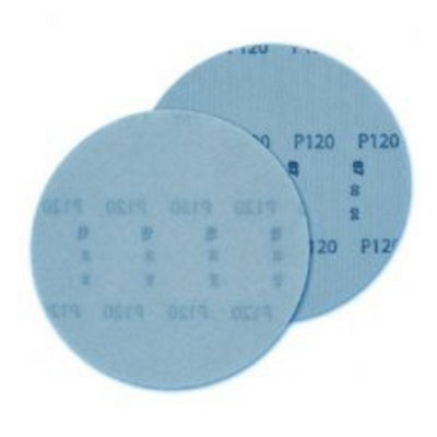 150mm P180 Ceramic Abrasive Mesh Screen Sanding Discs. Pack of 50 discs.