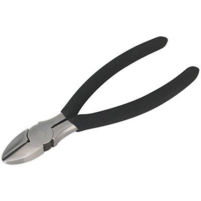 150mm Side Cutter Pliers - Drop Forged Steel - 10mm Jaw Capacity - Foam ...