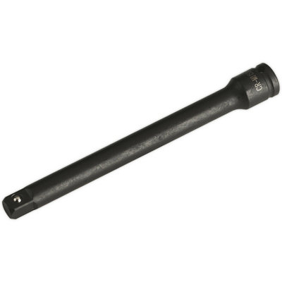 150mm Steel Impact Extension Bar with Spring-Ball Retainer for 3/8 ...