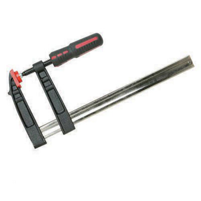 150mm x 80mm Heavy Duty Cast Iron F Clamp Soft Plastic Jaws