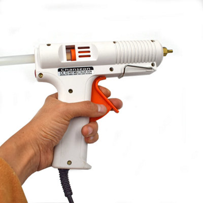 150W Corded Hot Melt Glue Gun with 2 Nozzles, Adjustable Temperature ...