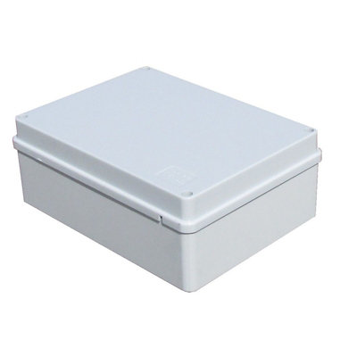 150x110x70mm IP56 PVC Junction Box, Plain Sides with Stainless Steel ...