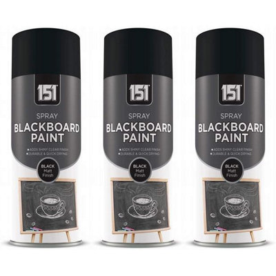 151 Blackboard Paint Spray 250ml (Pack of 3)