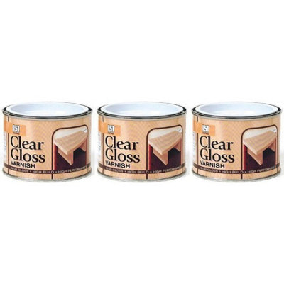 151 Coatings Clear Gloss Varnish 180ML (Pack of 3) | £8.47 at B&Q