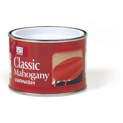 151 Paint Classic Mahogany Varnish 180ml (Tin) - Pack of 2 | DIY at B&Q