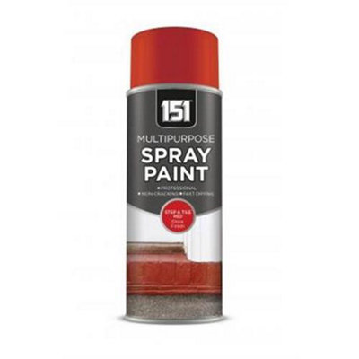 151 Paint Red Gloss Step &Tile 400ml (Spray)