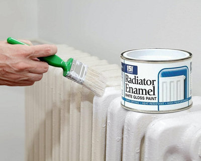 151 Radiator Enamel White Gloss Paint - 180ml