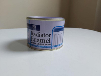 151 Radiator Enamel White Gloss Paint - 180ml